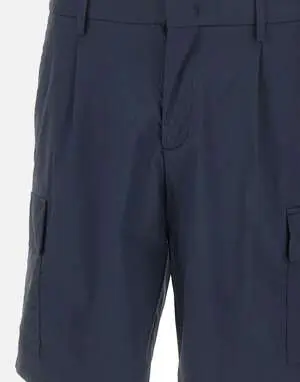 K-WAY Knee-length Cargo Shorts - Blue