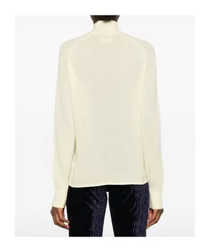 FORTE_FORTE High-neck Fine-knit Jumper