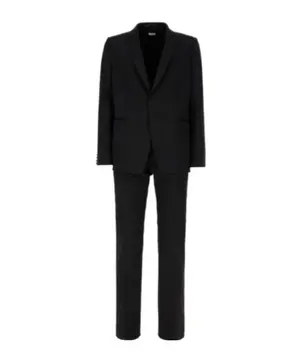 Dries Van Noten Long-sleeved Suit Jacket And Trousers Set