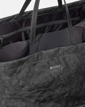 Versace Logo-patch Tote Bag