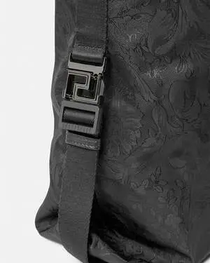 Versace Logo-patch Tote Bag