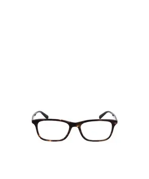 Moncler Rectangular Frame Eyeglasses - Black
