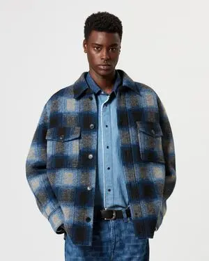 Isabel Marant Étoile Checked Long-sleeved Shirt