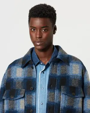 Isabel Marant Étoile Checked Long-sleeved Shirt