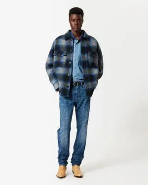 Isabel Marant Étoile Checked Long-sleeved Shirt