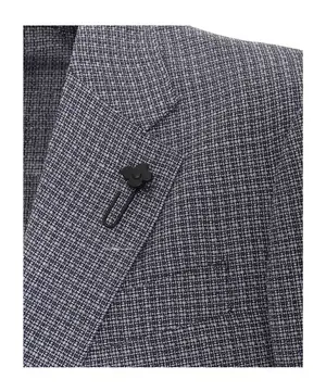 LARDINI Single-breasted Tailored Blazer - Gray