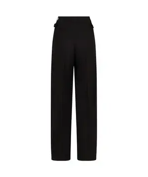 PT TORINO Virgin Wool Dress Trousers - Black