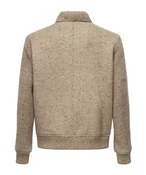 Eleventy Ribbed Cuff Jacket