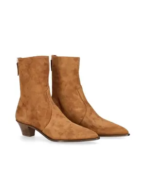 AQUAZZURA Brunswick Suede Ankle Boots