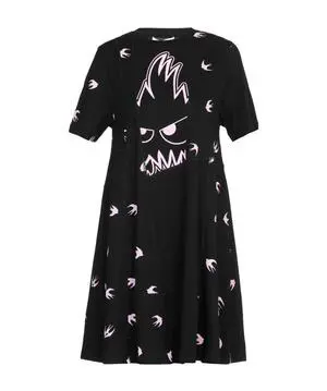 Alexander McQueen Swallow Monster T-shirt Dress