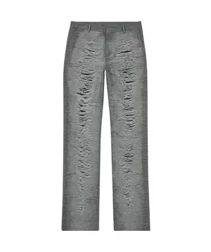 DIESEL® P-boix Distressed Trousers - Gray