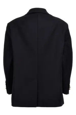 Prada Double-breasted Cotton Satin Jacket