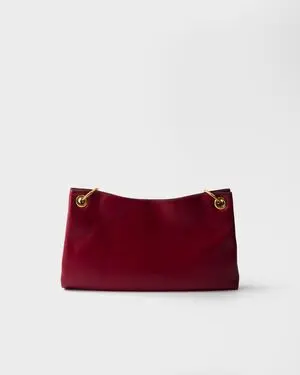 Prada Etude Leather Shoulder Bag