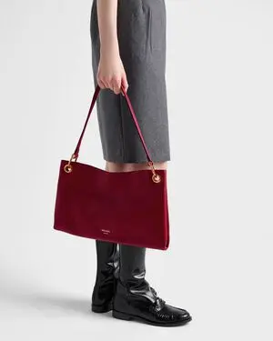 Prada Etude Leather Shoulder Bag