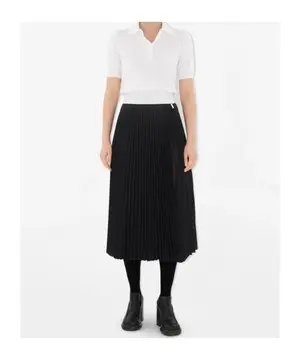 Burberry Knitted Short Sleeve Polo Top