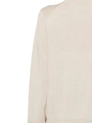 Maison Kitsuné Baby Fox Crew Neck Jumper - White