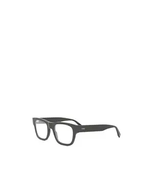 Fendi Full-frame Flat Mirror Eyeglasses - Black