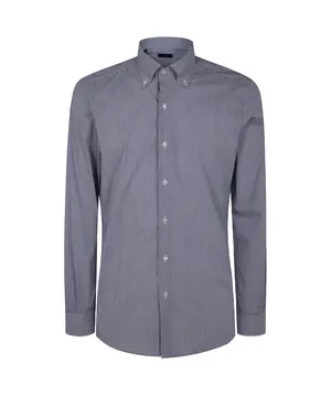 FAY Logo-embroidered Shirt