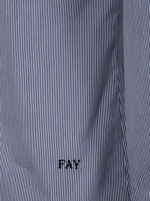 FAY Logo-embroidered Shirt