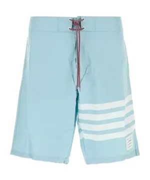 Thom Browne 4-bar Drawstring Shorts - No