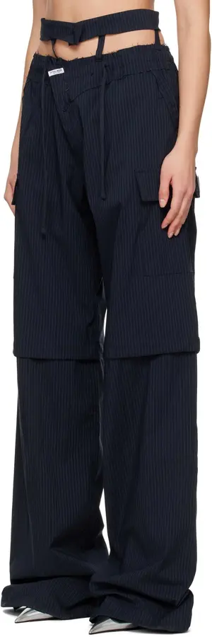 Ottolinger Stripe Detailed Wide-leg Trousers
