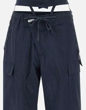 Ottolinger Stripe Detailed Wide-leg Trousers