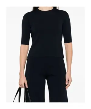 Max Mara Short-sleeved T-shirt - Black