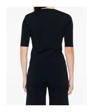 Max Mara Short-sleeved T-shirt - Black