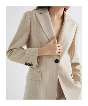 Marella Stretch Canvas Blazer