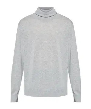 Eleventy Cashmere Turtleneck Knitwear - Gray
