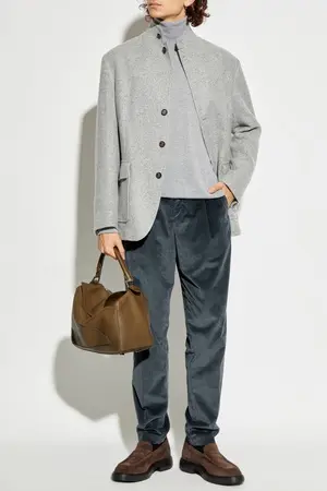 Eleventy Cashmere Turtleneck Knitwear - Gray