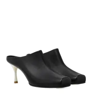 MAISON MARGIELA Square Toe Ballerina Mules