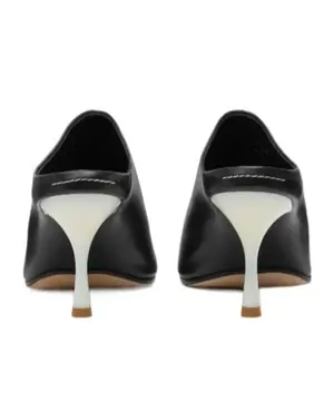 MAISON MARGIELA Square Toe Ballerina Mules