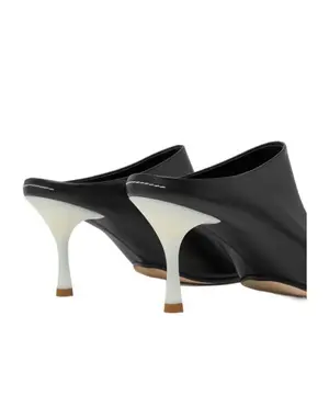 MAISON MARGIELA Square Toe Ballerina Mules