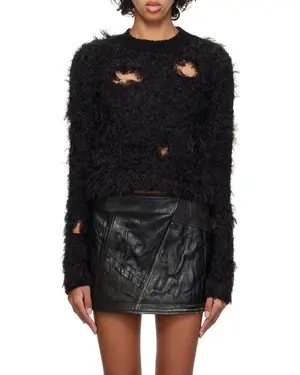 Acne Studios Cut-out Crewneck Jumper
