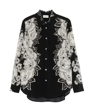 P.a.r.o.s.h Floral Print Shirt