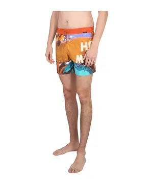 Etro Landscape Printed Drawstring Swim Shorts