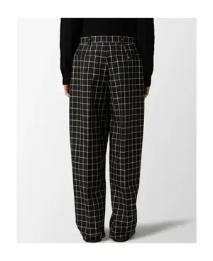 Marni Plaid Tailored Trousers - Black