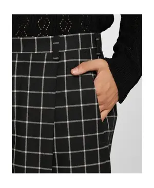 Marni Plaid Tailored Trousers - Black