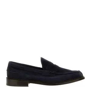 TRICKER'S Round Toe Loafers - Blue