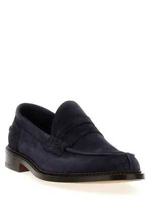 TRICKER'S Round Toe Loafers - Blue
