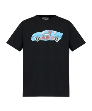 Moschino Car Printed T-shirt - Black