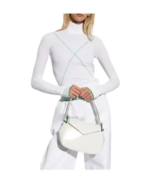 Bottega Veneta Toyin Brushed-leather Shoulder Bag