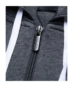 Hugo Boss Logo-print Zip-up Hoodie