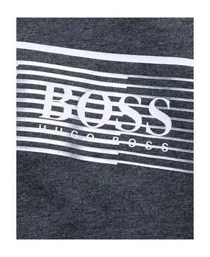 Hugo Boss Logo-print Zip-up Hoodie