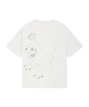 We11Done Graphic Print Cotton T-shirt - Ivory