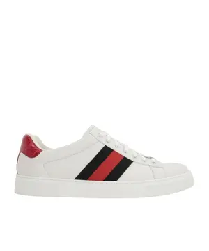 Gucci Gucci Ace Low-Top Sneakers White/red