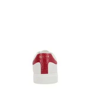 Gucci Ace Low-top Sneakers - White/red