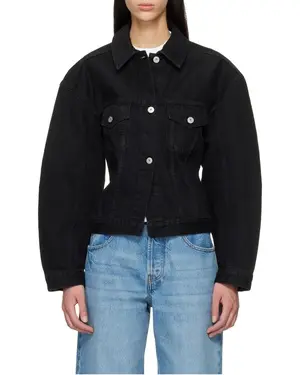 Jacquemus La Veste De Nîmes Drop Shoulder Denim Jacket