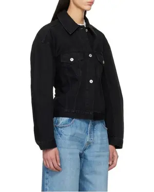 Jacquemus La Veste De Nîmes Drop Shoulder Denim Jacket